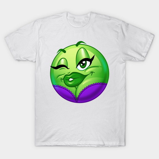 Sexy Green Emoji Emoji T Shirt Teepublic